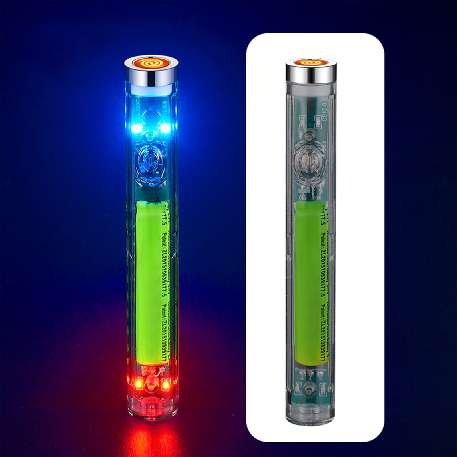 Edgergery Plasma Flame Lighter,A Blow Seven Color Flash Lighter ...
