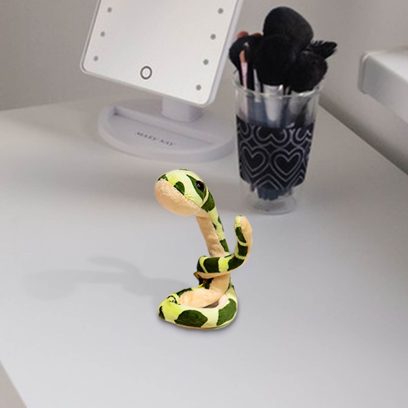 Edgergery Plush Long Soft Snake Dolls,Leopard Print Snake Doll,Cute ...