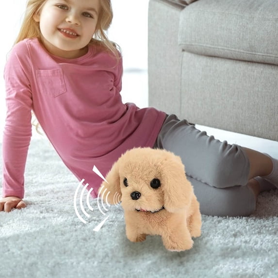 Realistic Robot Puppy,Simulation Electric Plush Dog Toy,Robot Puppy ...