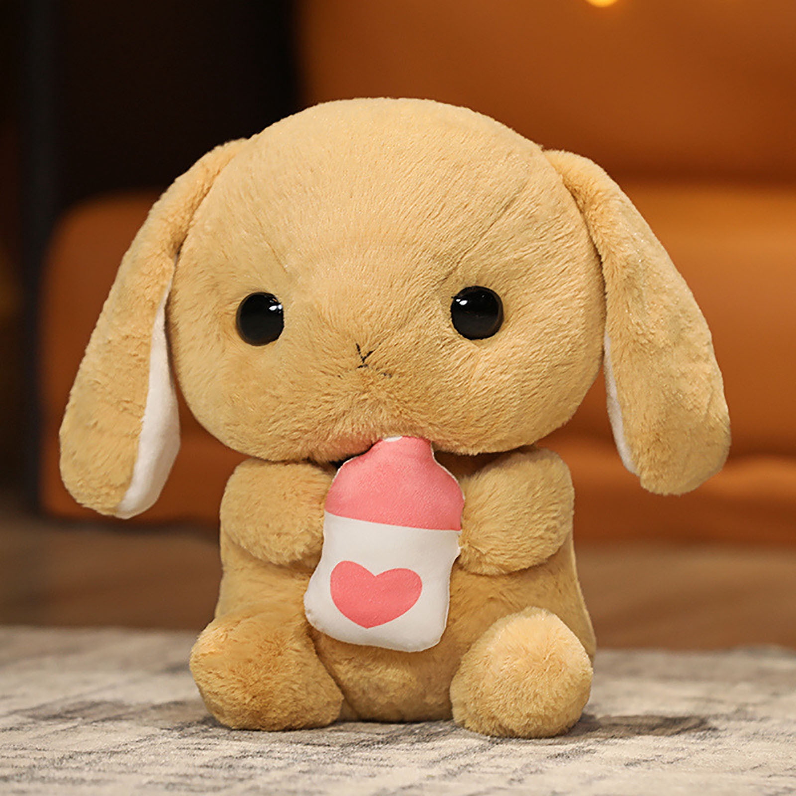 Edgergery Soft Long-eared Bunny Toy,Sitting Lop Eared Bunny,Christmas ...