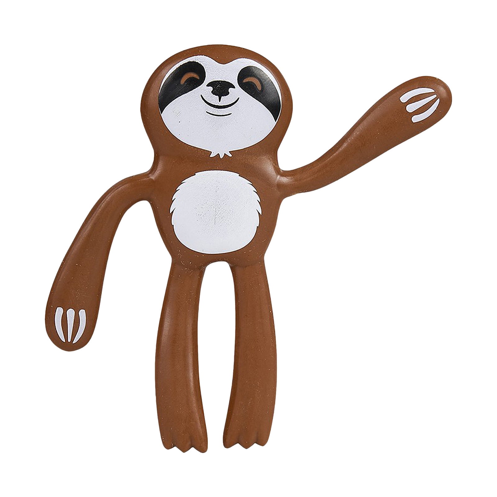 Tiny Bendable Sloth Figurines Posable Animal Action Toy,Funny Stress ...