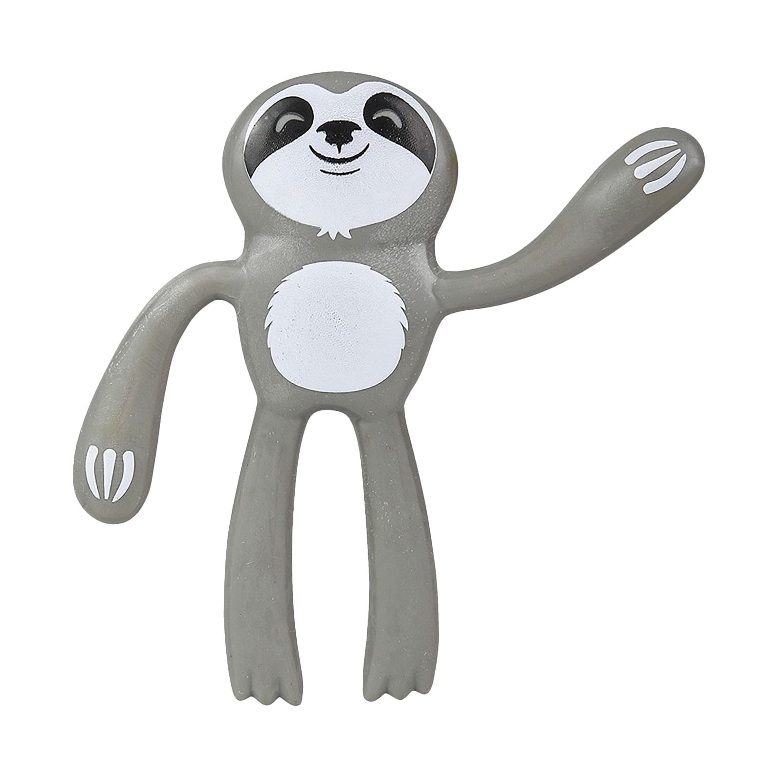 Tiny Bendable Sloth Figurines Posable Animal Action Toy,Funny Stress ...