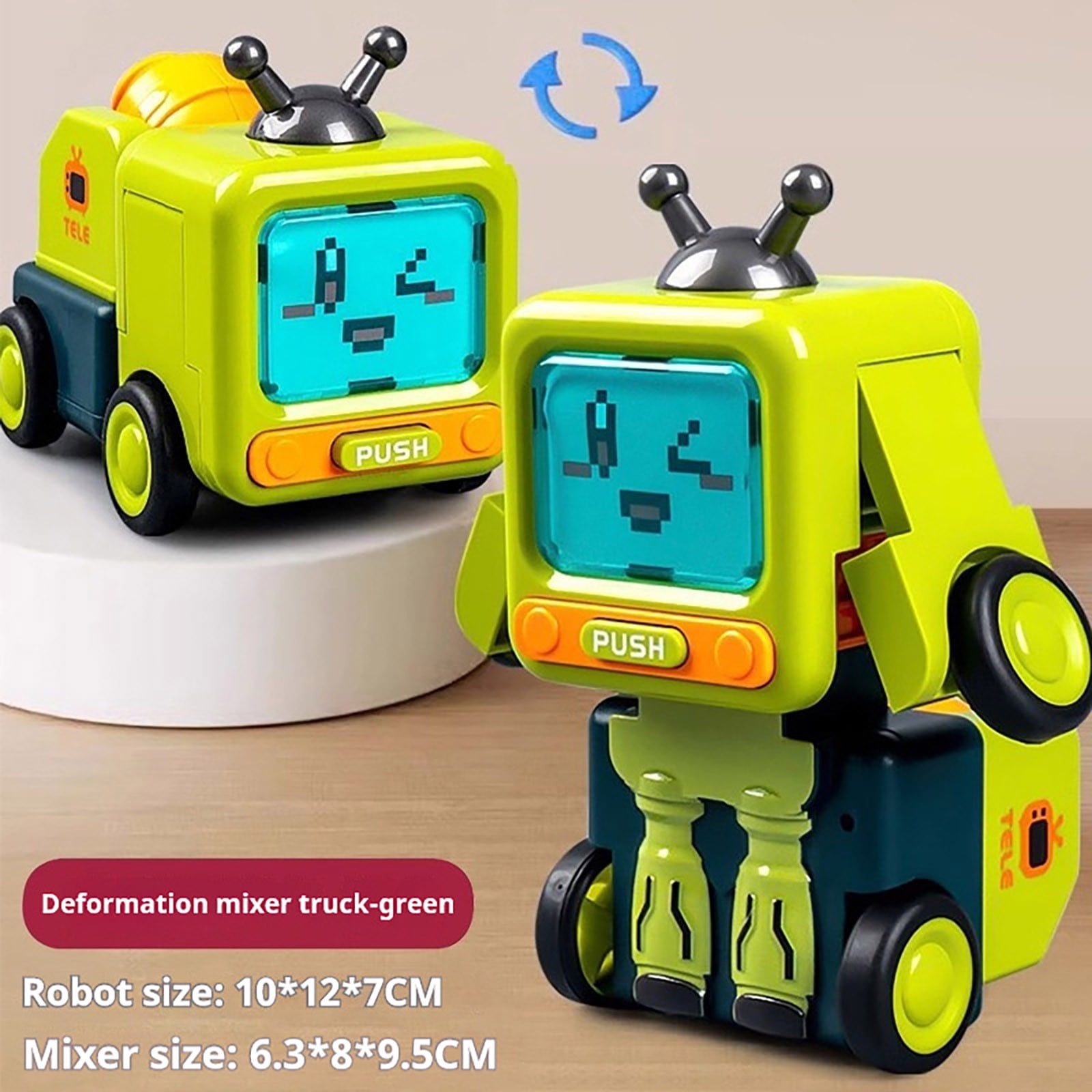 Edgergery Transformable Robot Car Toys for 1-3 Year Olds,Best Baby ...