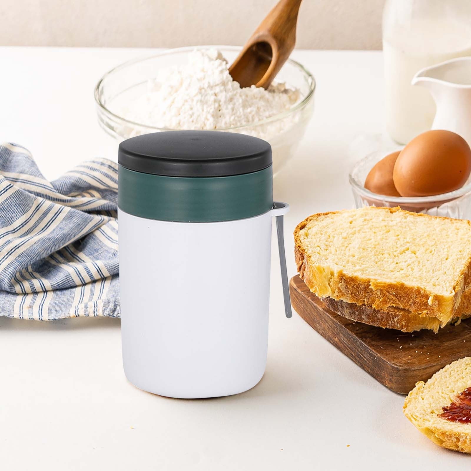 Edgergery Yogurt Pot Parfait Cups With Lids and Spoons,Snack Cup ...