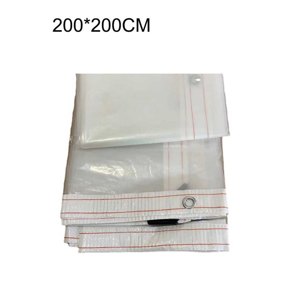 Edges For Garden Waterproof Clear Tarp Anti-Freeze Windproof Plant ...