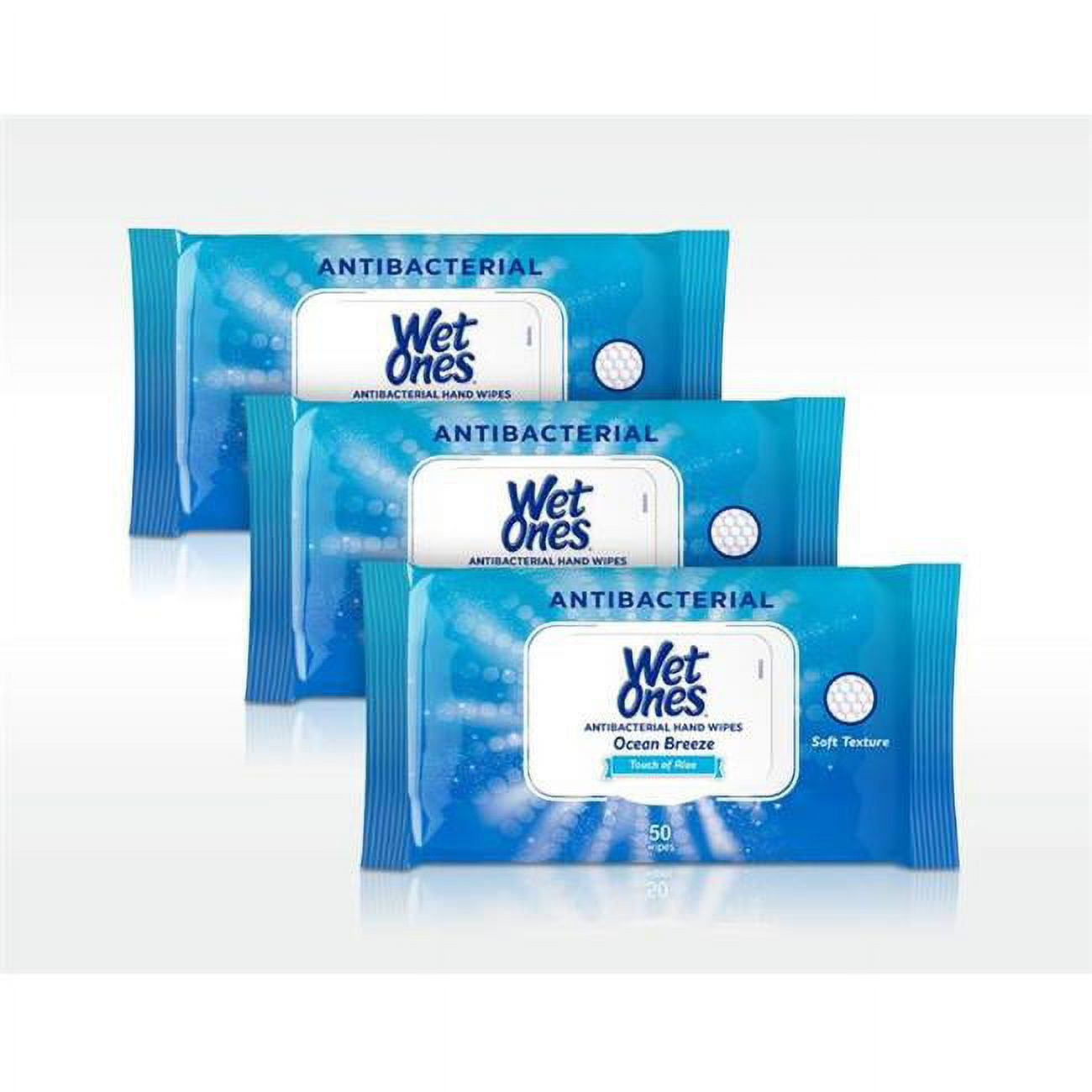 Edgewell Personal Care 103327 Ocean Hand Wipes - 50 Count - Walmart.com