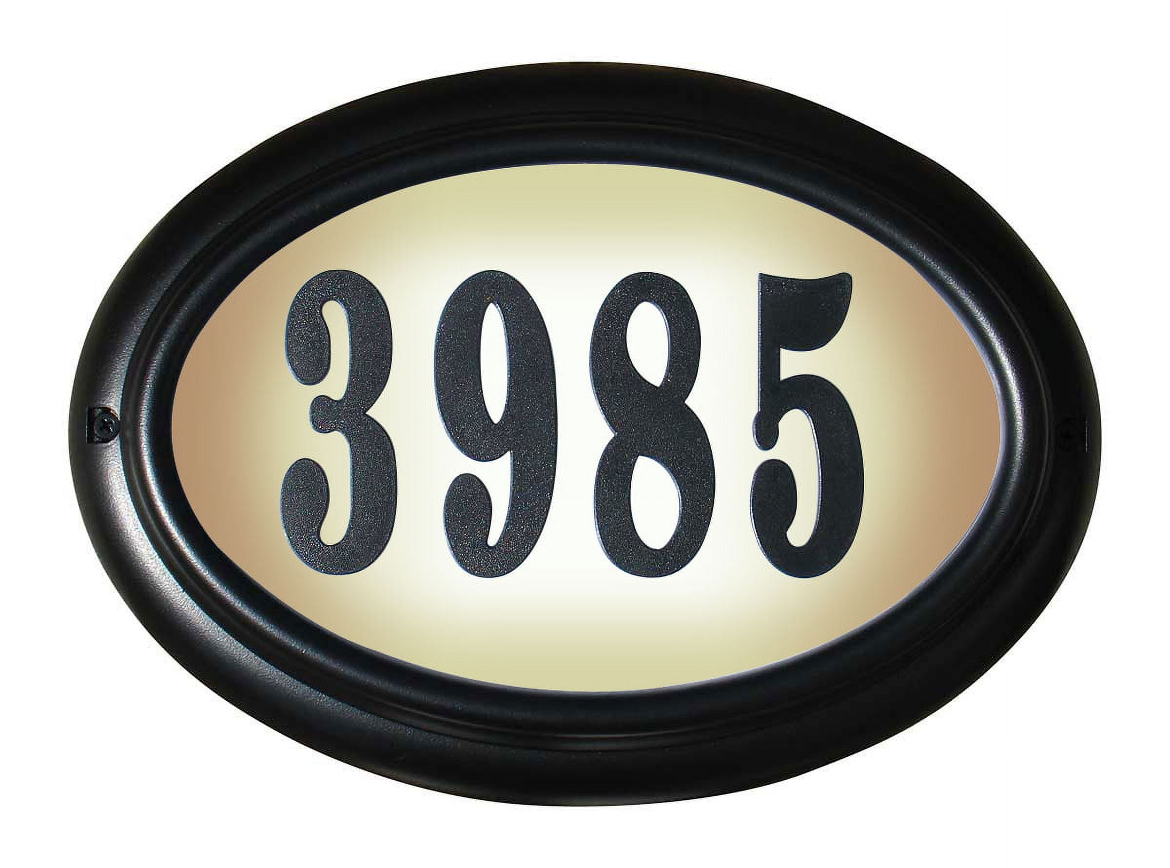 Edgewood "Do It Yourself Kit" Lighted Address Plaque - Walmart.com