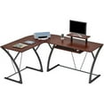 Edgewood "L" Computer Desk, Espresso Finish - Walmart.com