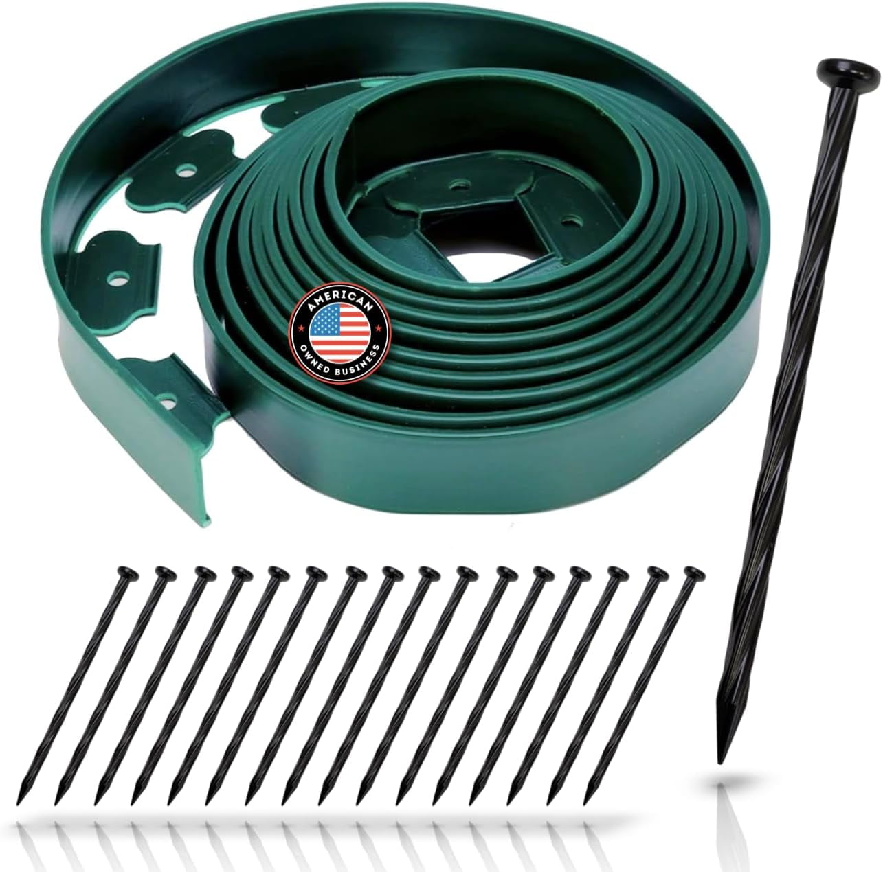 Edging - Green 20ft Premium Yard Edging Kit for Landscaping and Flower ...