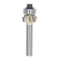 Edging Router Bit 4 Flute 14in Shank Milling Cutter Edge Forming Round