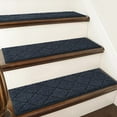 Edging Stair Treads Non-Slip Carpet Mat 28inX9in Indoor Stair Runners ...