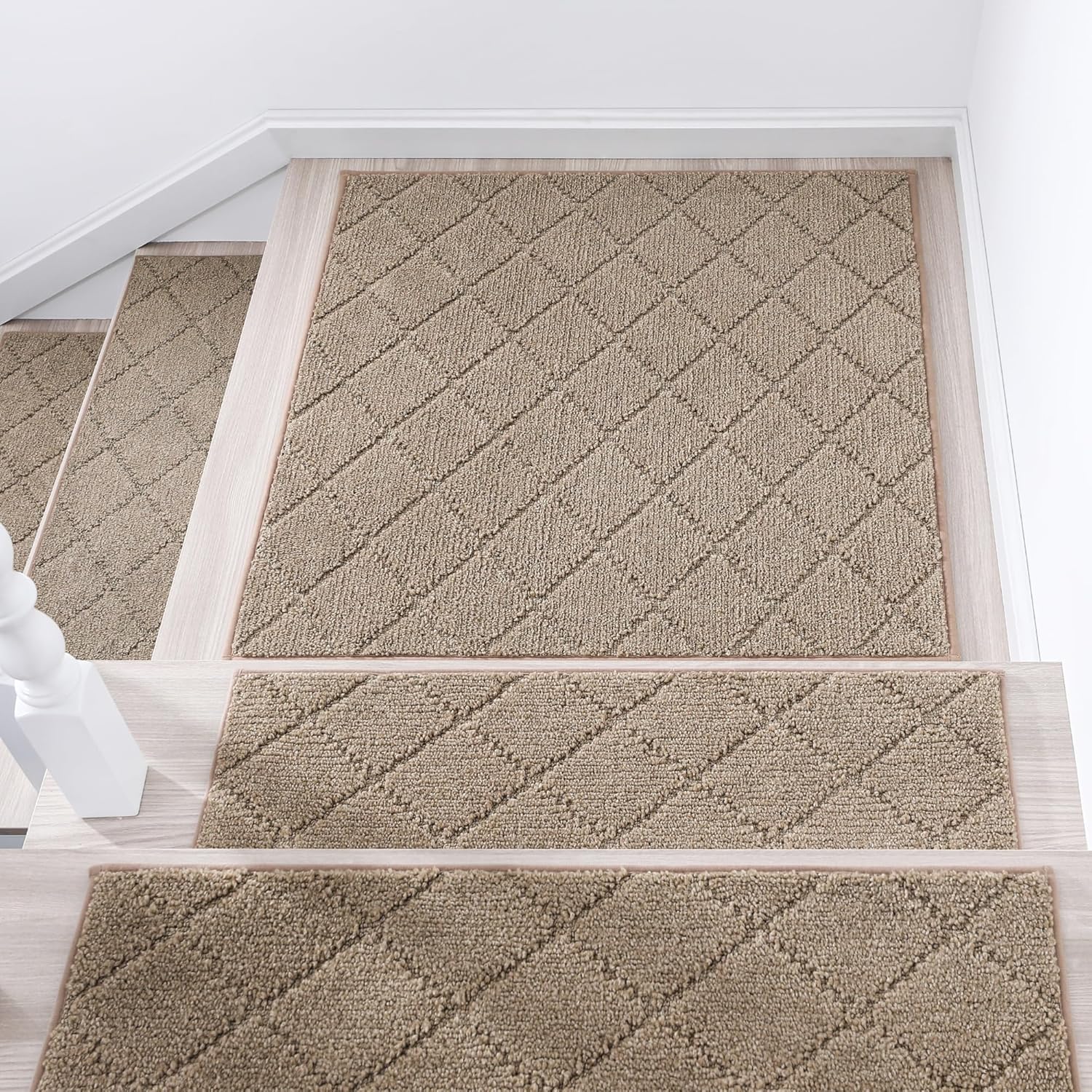 Edging Stair Treads Non-Slip Corner Indoor Stair Runners for Wooden ...
