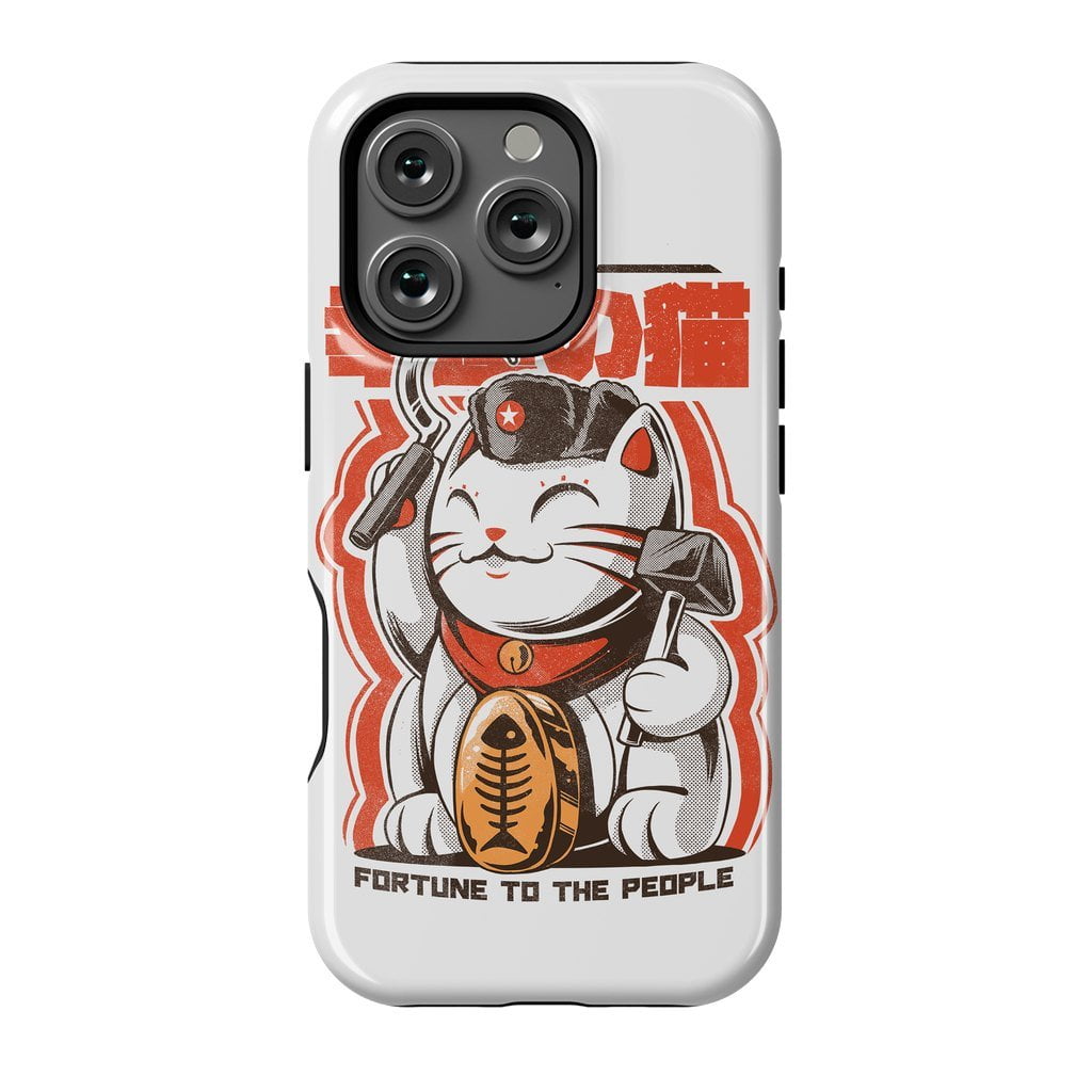 Edgy Cat Inspired Graphic Artistic Statement Phone Case for 16/15/14/13 ...