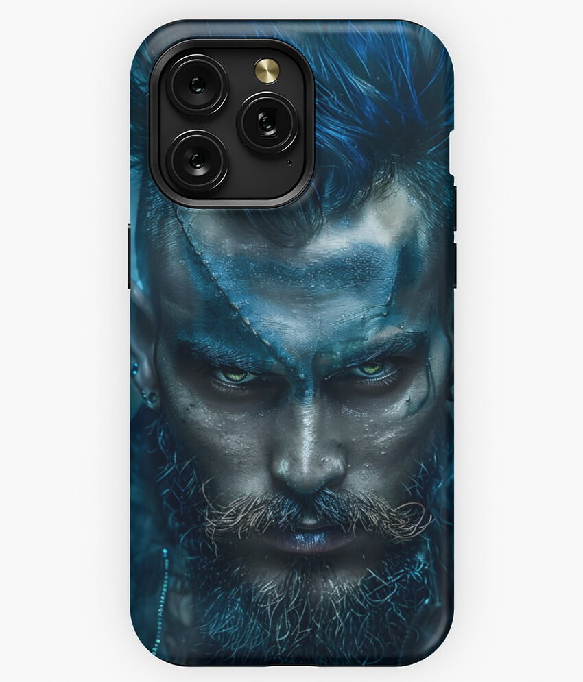 Edgy Cyberpunk Figure with Intense Expression A2424 Phone Case for ...