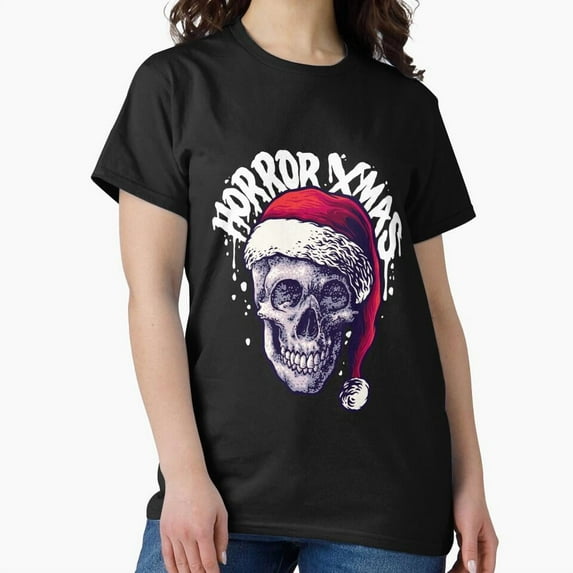 Edgy Gothic St. Nick Skeleton Head For A Merry Christmas A Throwback To ...