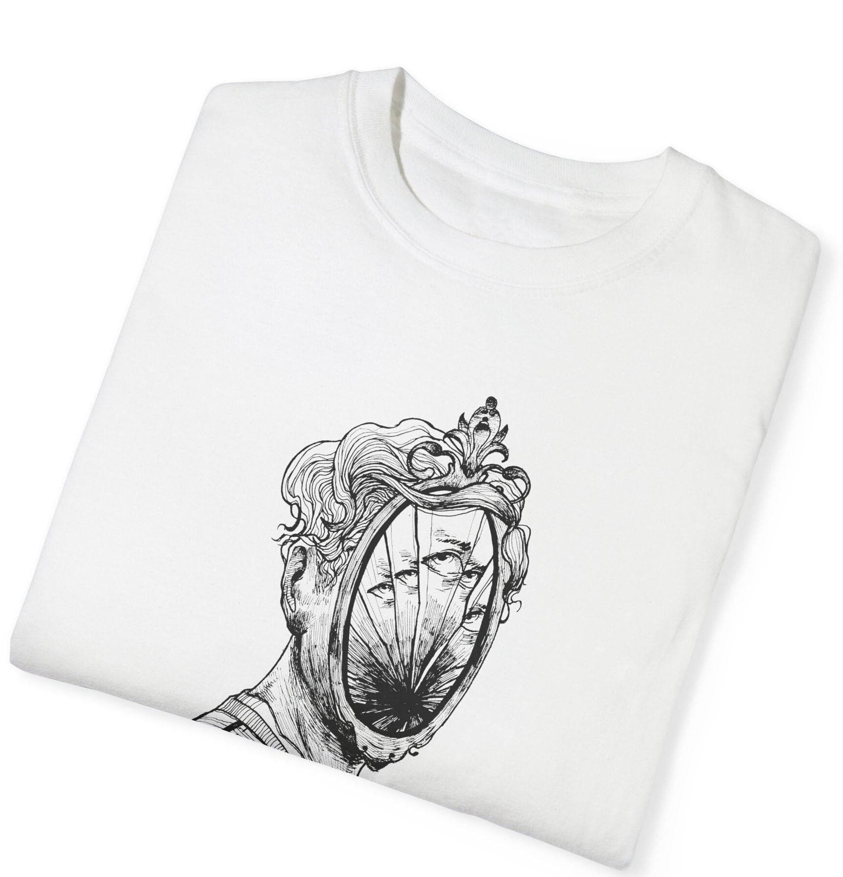 Edgy Gothic Tattoo Shirt for Grunge Dark Art Lovers - 90s Aesthetic ...