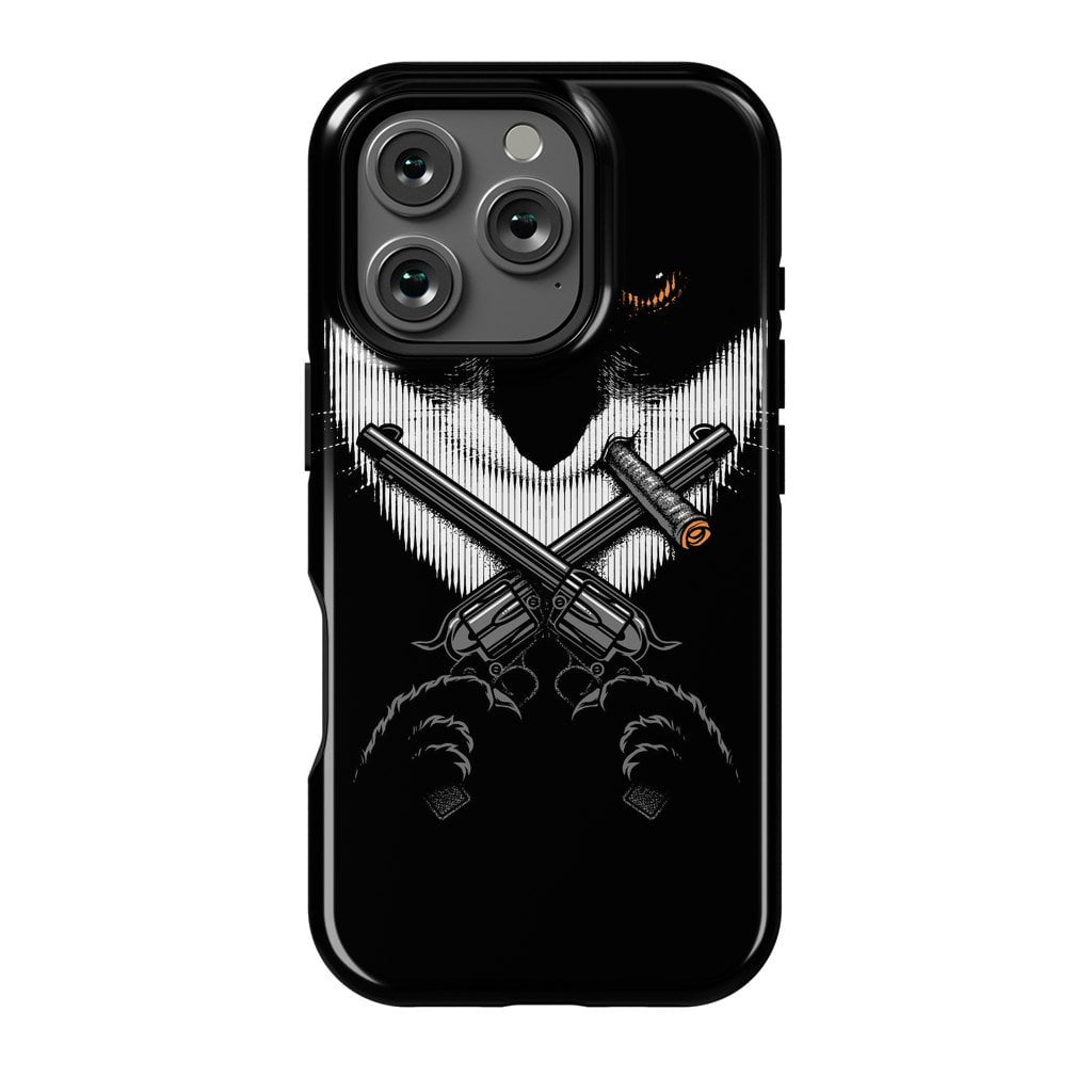 Edgy Mafiacat Bold Graphic Illustration Phone Case for 11/12/13/14/15 ...