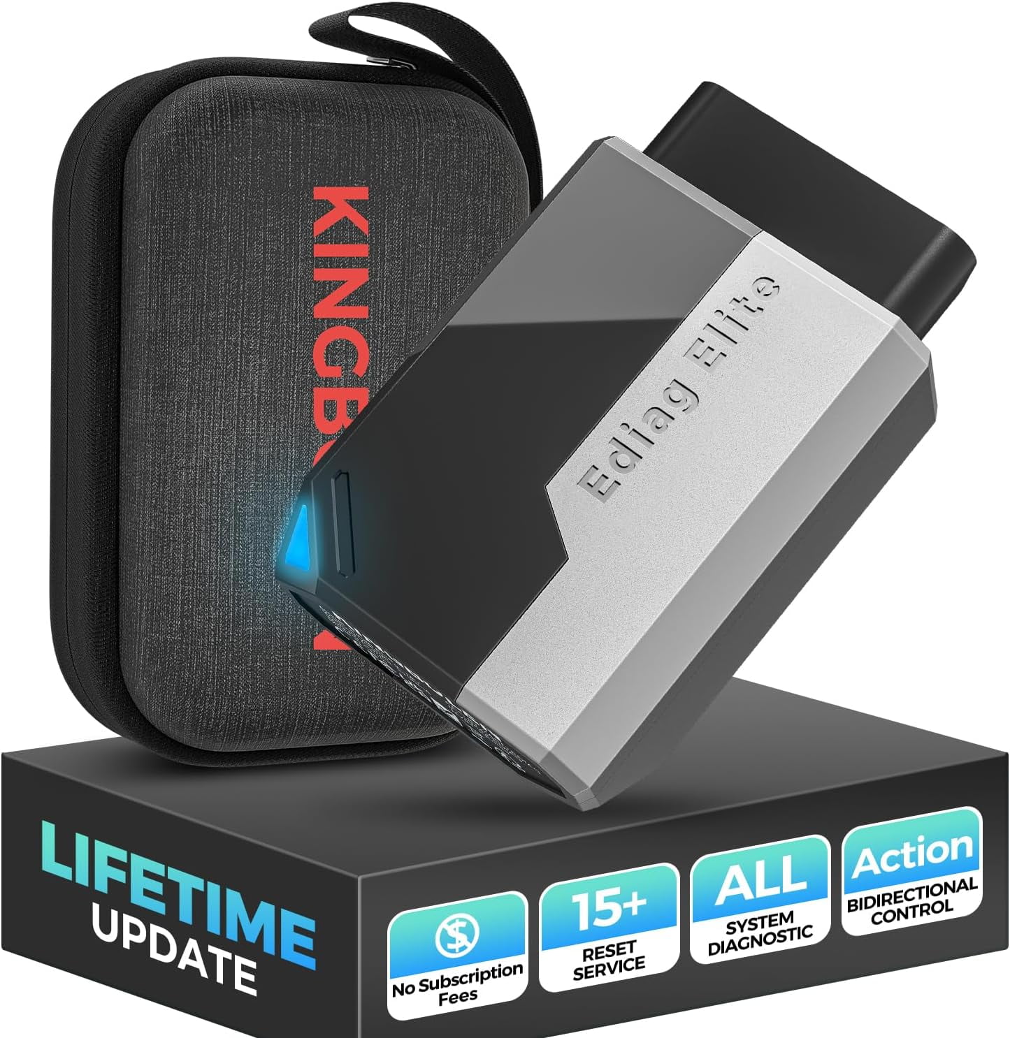 Ediag Elite OBD2 Scanner Bluetooth, Bidirectional Control Scanner All ...