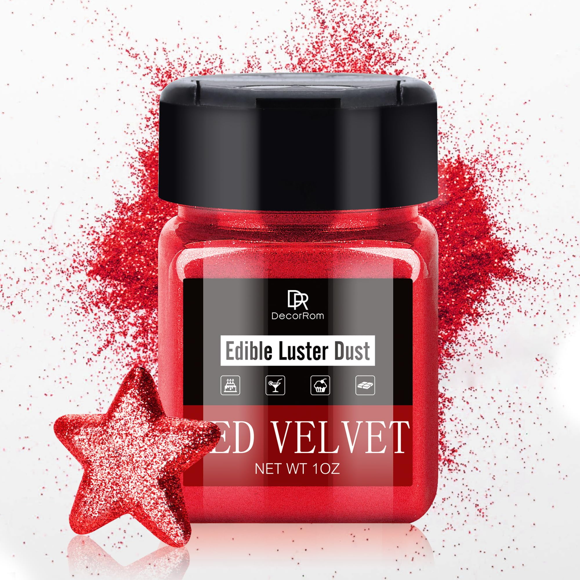 Edible - 1oz Luster Dust AIS1 Edible Food Grade for Cocktail, Cake ...