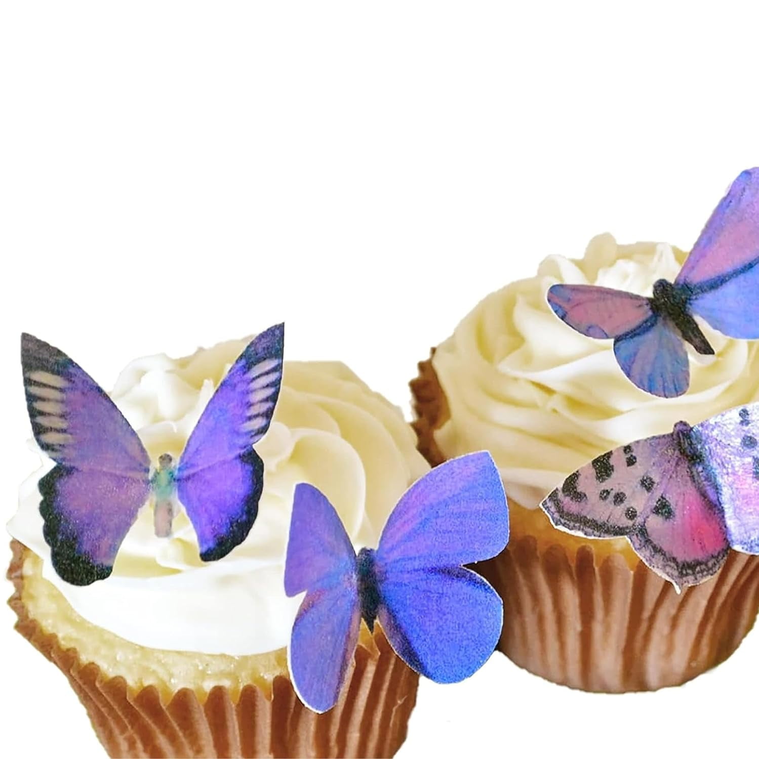 Edible Butterflies for Cake Decorating - Small Size, Premium Crafted in ...