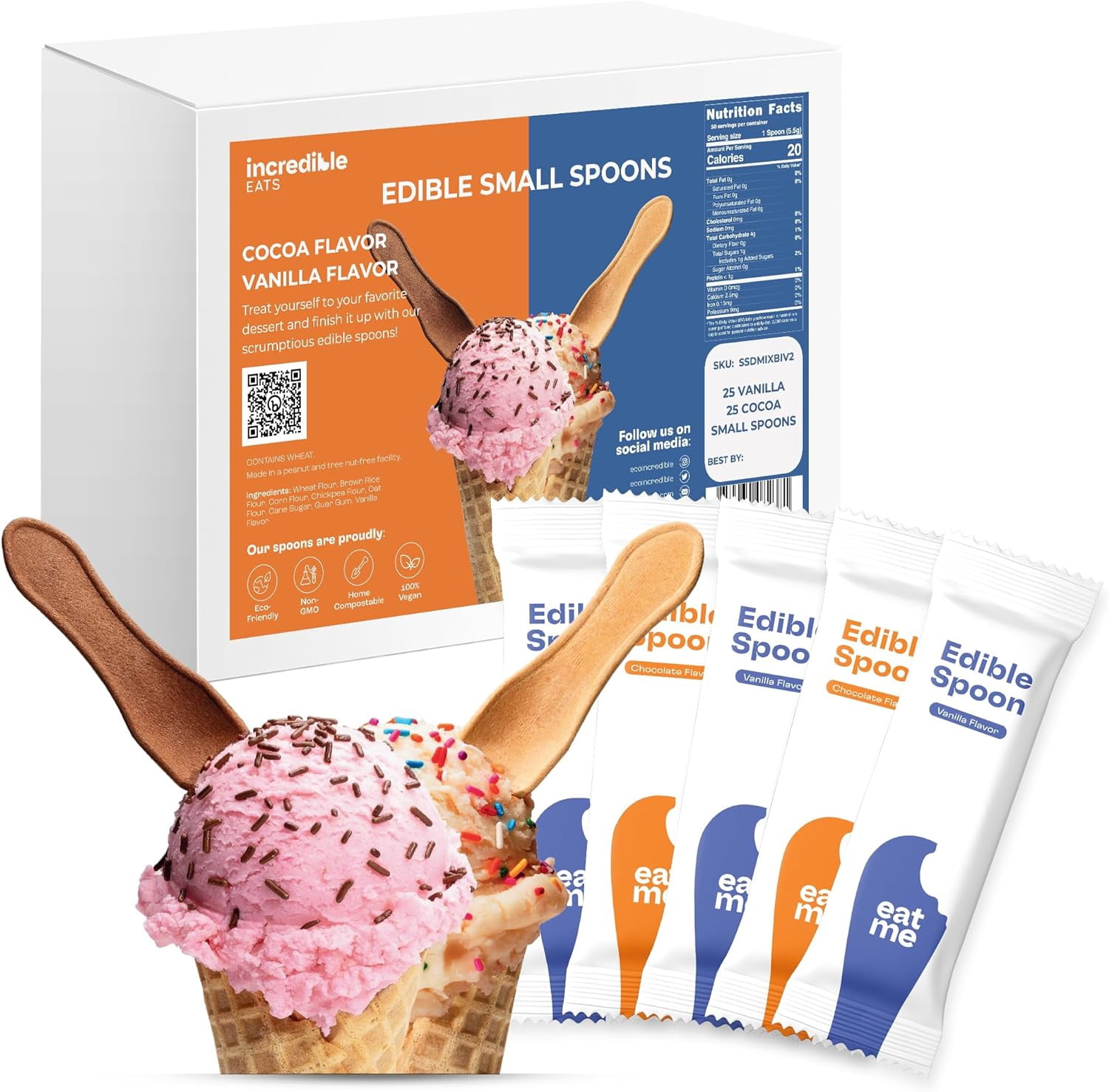 Edible Cutlery by incrEDIBLE Eats, Eco-Friendly Alternative to Plastic ...