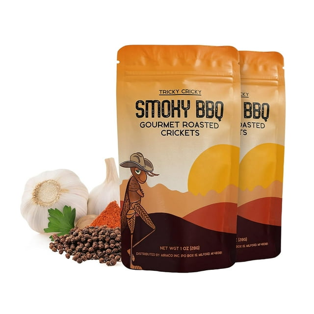 Edible Flavored Cricket Snacks for Humans - USA Grown - Unique ...