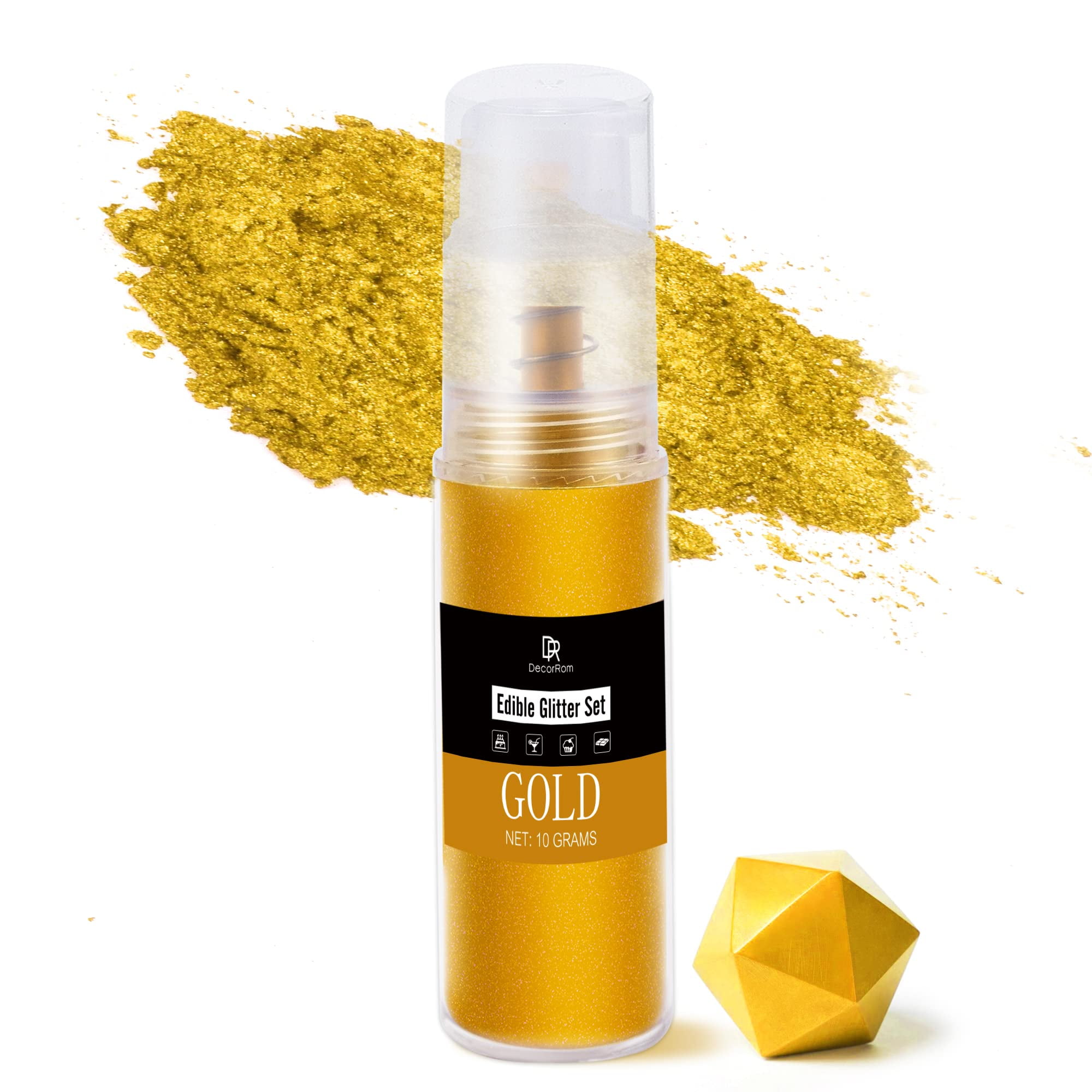 Edible Glitter Spray - 10g Luster SMRDust Edible Food Grade Coloring ...