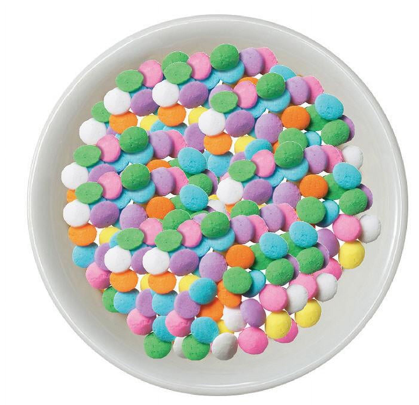 Edible Pastel Sequin Confetti Sprinkles Quins for Cakes and Cupcakes 4 ...