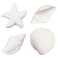 Edible Seashells and Starfish Molded Sugar Cake/Cupcake Decorations ...
