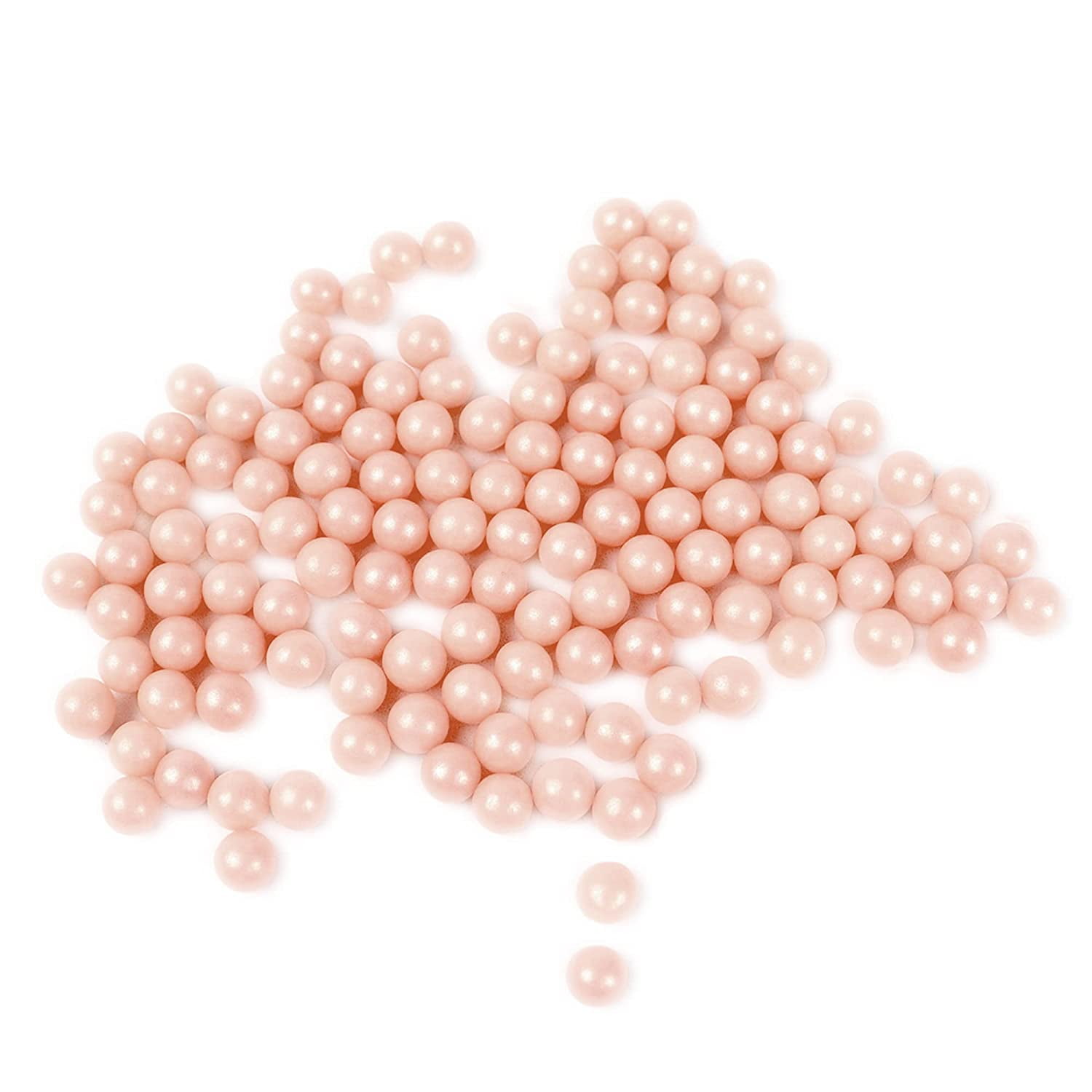 Edible Sugar Pearls - 8 oz. (Baking Decorations) for Cookies, Cupcakes ...