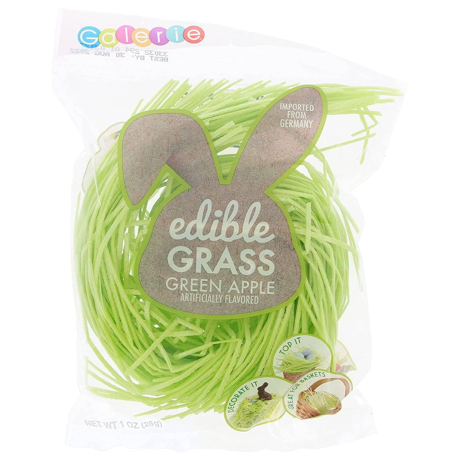 Edible easter grass candy. Easter Basket Candy. Pack of two, Green ...
