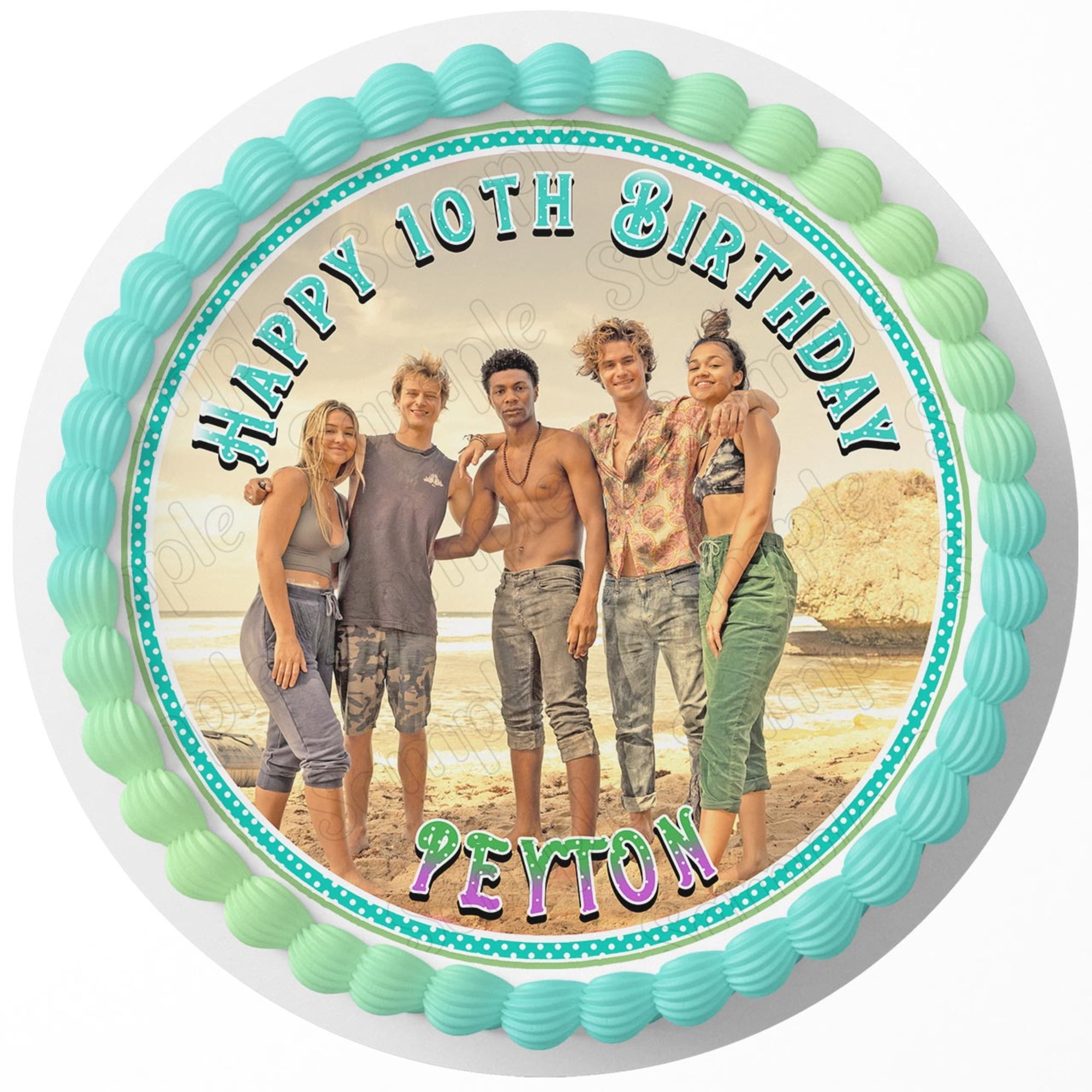 Ediblecaketopper Outer Banks Edible Image Cake Topper Personalized ...