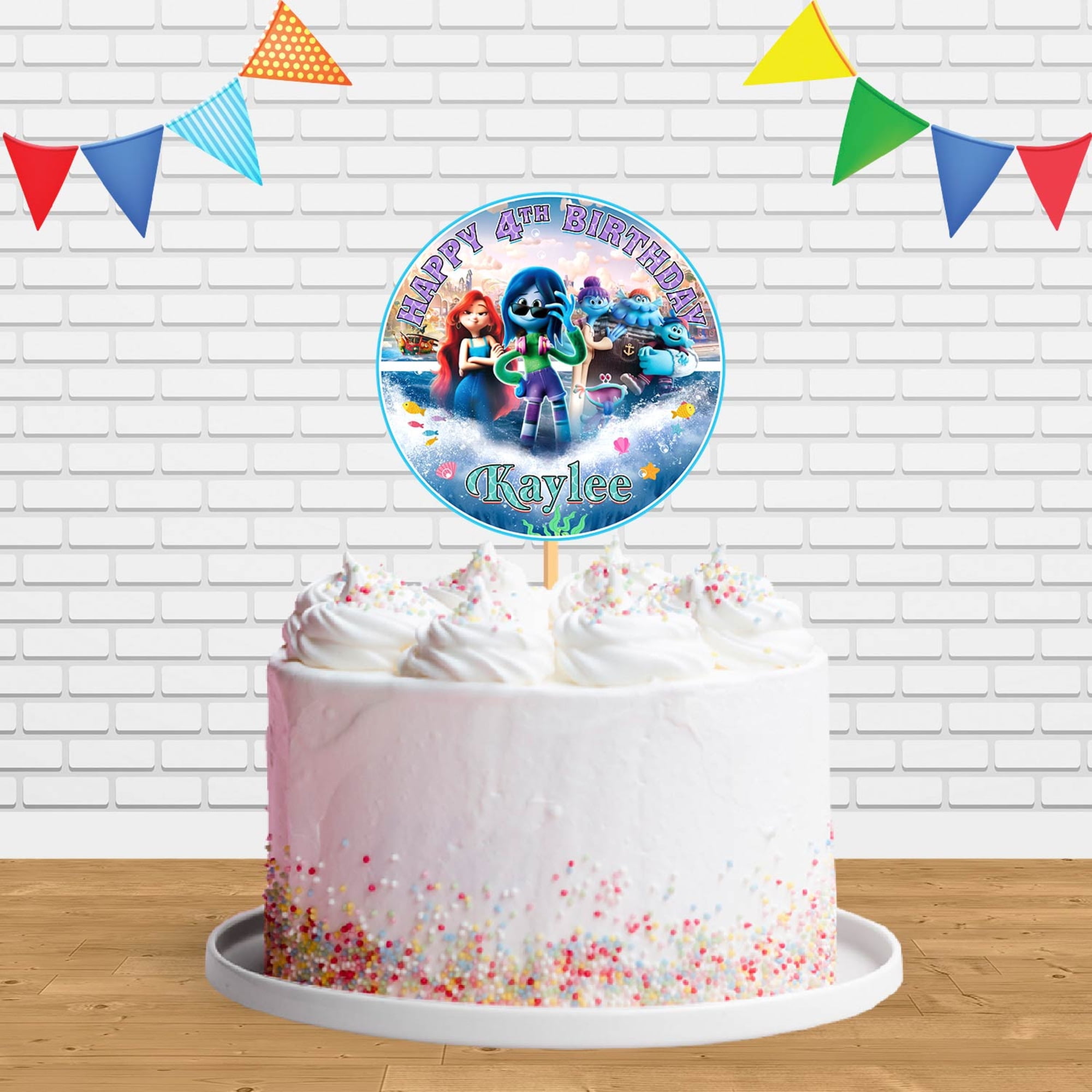 Ediblecaketopper Ruby Gillman Teenage Kraken Bb Ct Cake Topper ...