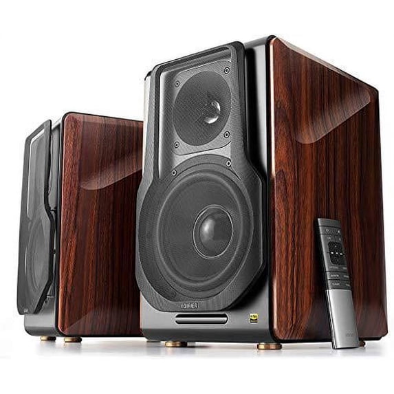Edifier S3000Pro Powered 156-Watt-RMS Home Stereo Bluetooth Bookshelf ...