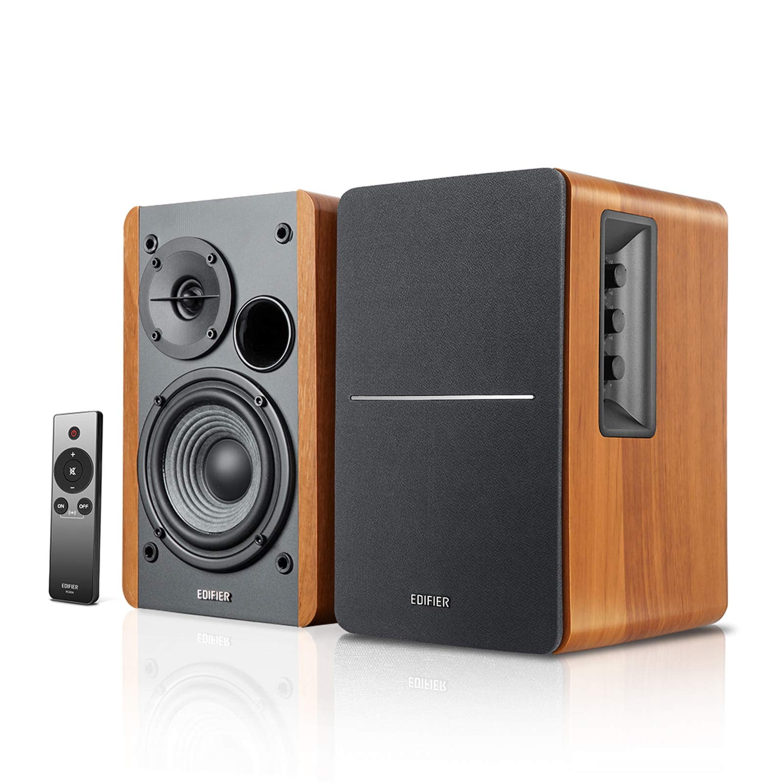 Edifier R1280Ts Powered Bookshelf Speakers - 2.0 Stereo Active Near ...