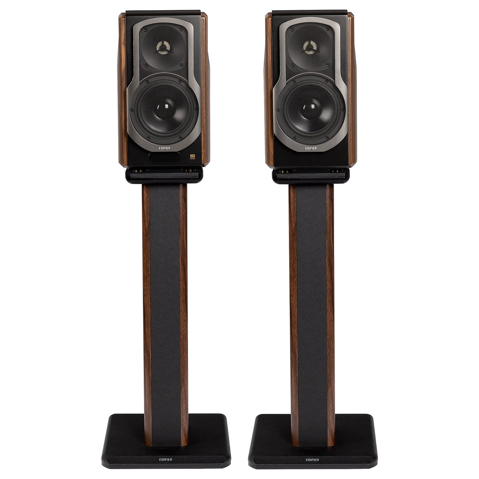 Edifier S2000MKIII Powered Bluetooth Bookshelf 2.0 Speakers with speaker stands - Walmart.com
