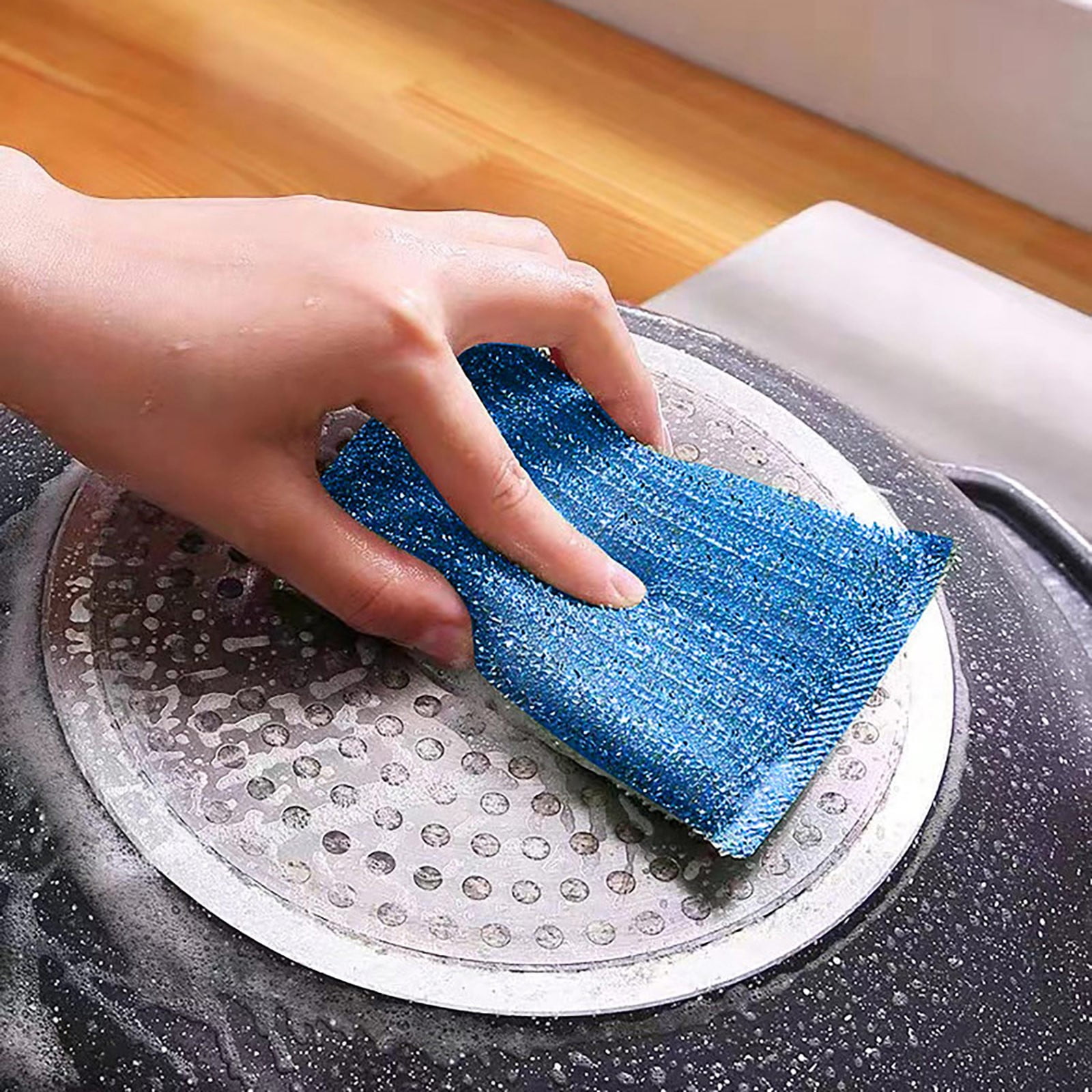 Edikesy Cleaning Brush,2024 New Multipurpose Wire Dishwashing Rags ...