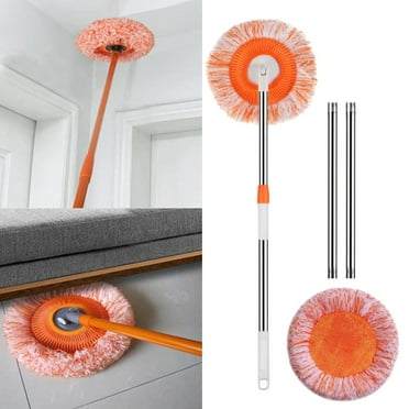180 Degree Rotatable Adjustable Triangular Cleaning Mop Home Wall ...