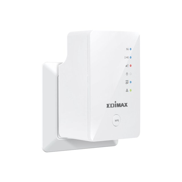 Edimax EW-7438AC - Wi-Fi range extender - Wi-Fi 5 - 2.4 GHz, 5 GHz ...