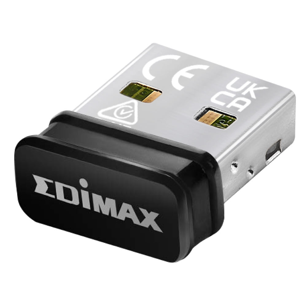 Edimax Wi-Fi 5 Nano Adapter for PC, 802.11ac AC600 Dual-Band (2.4Ghz ...