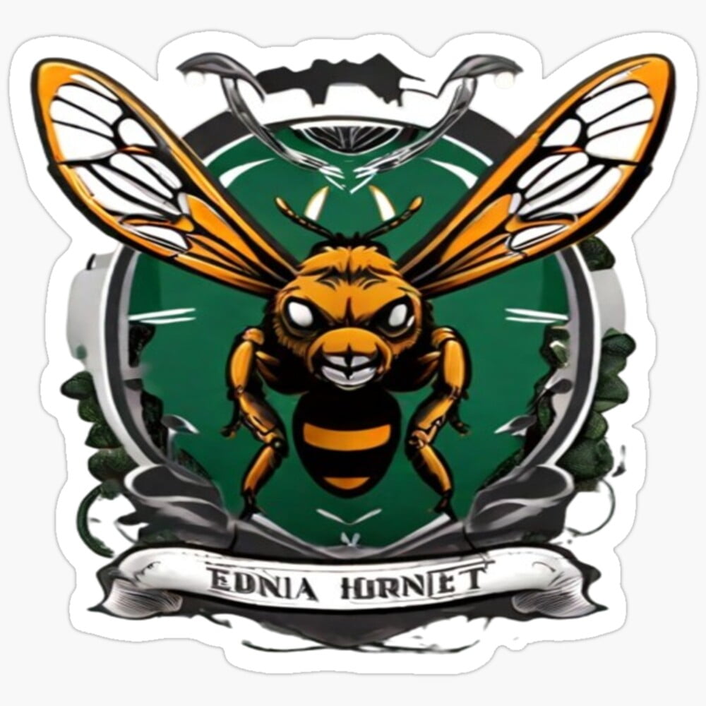 Edina Hornets Sticker Phone Decal Water Bottle Stickers Car Decals ...