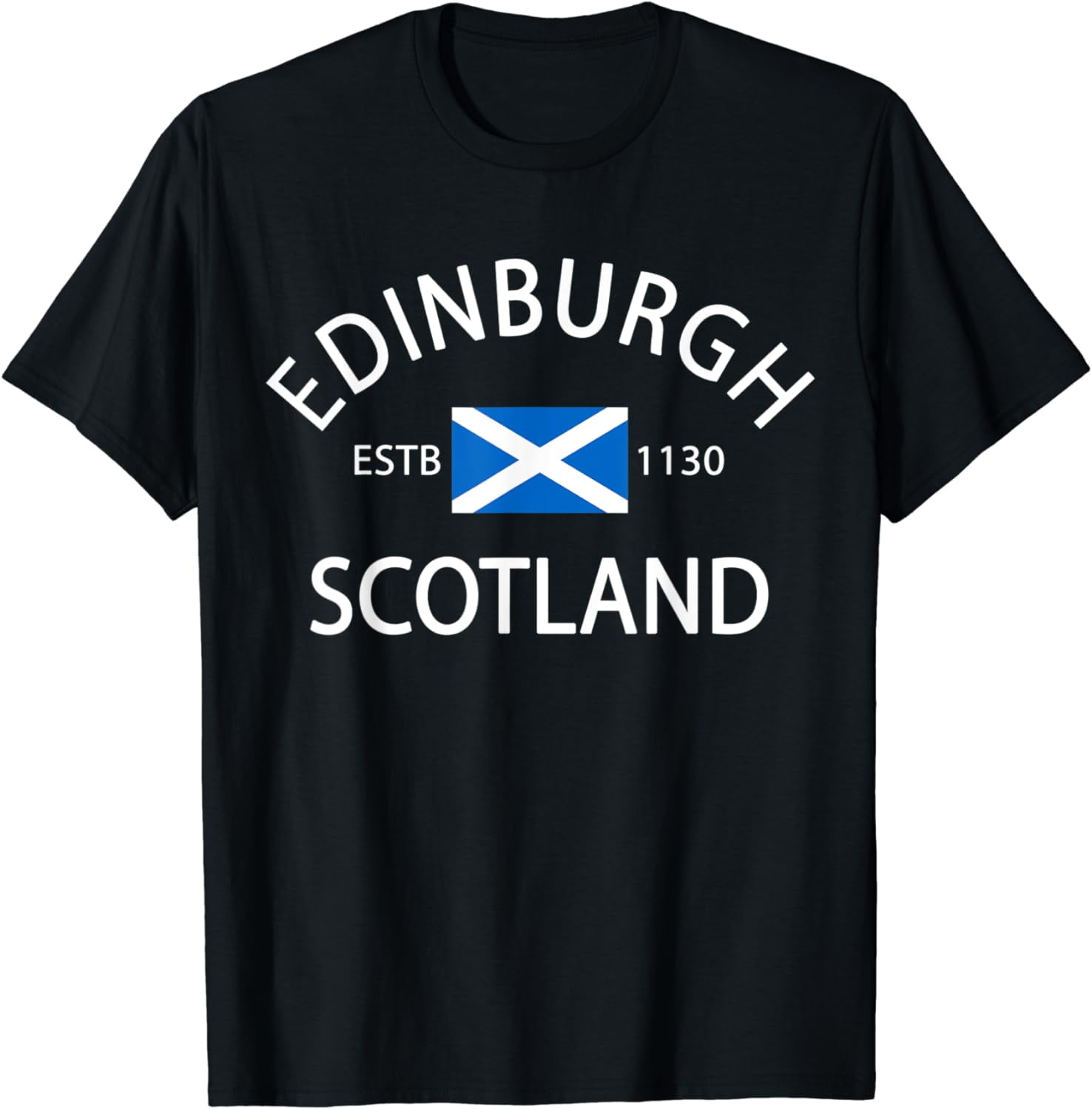 Edinburgh Scotland Flag - Scottish Ancestry - Funny Scotland T-Shirt - Walmart.com