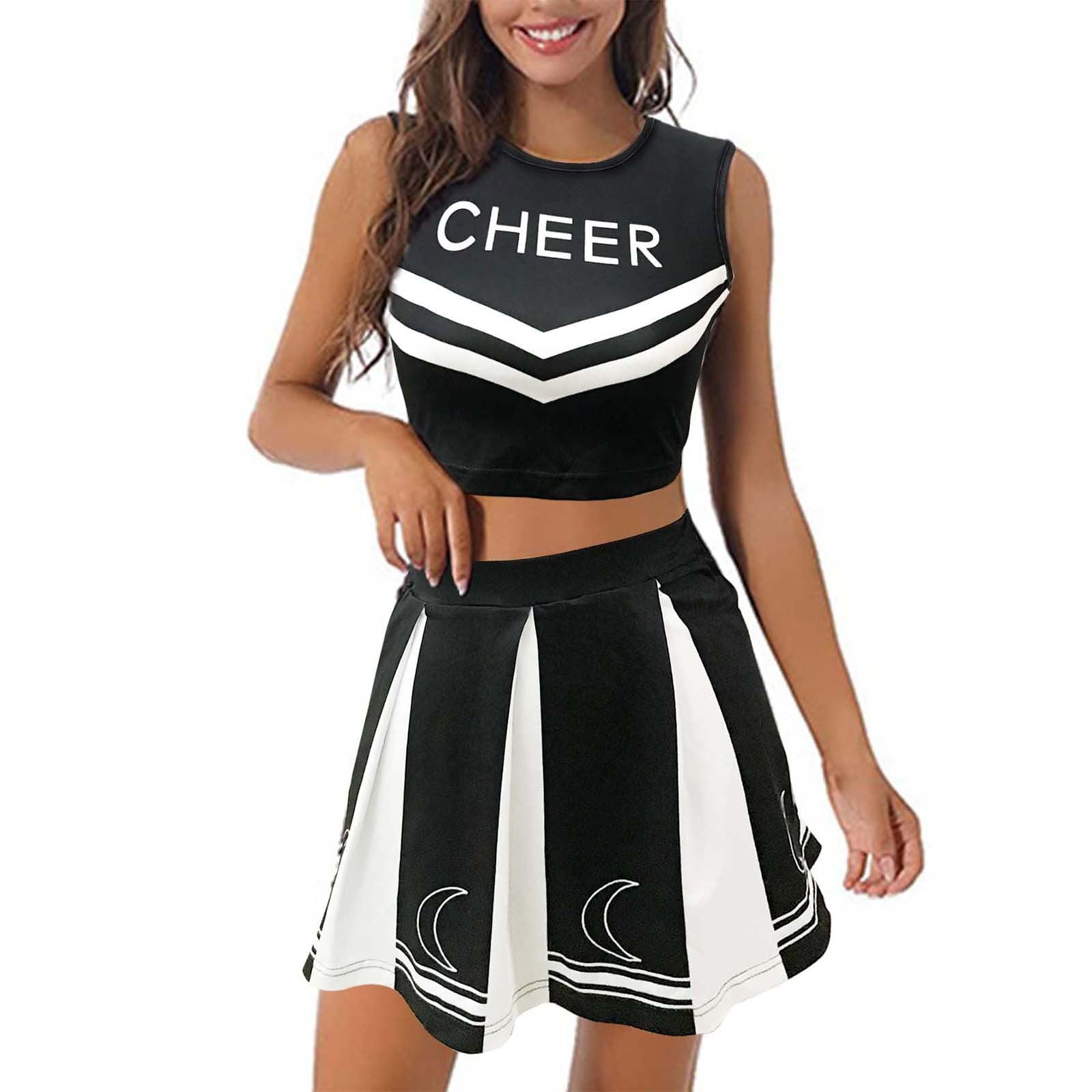 Ediodpoh Cheerleading Student Sports Day Cheerleading Competition Dress ...