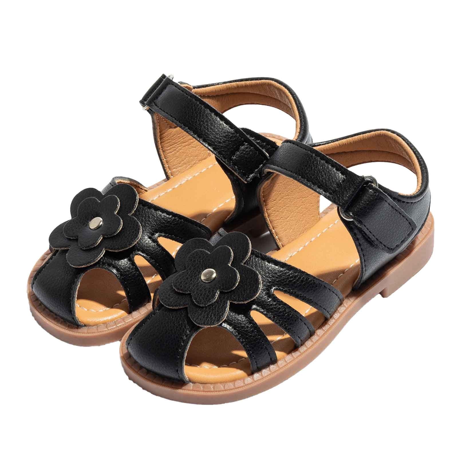 Ediodpoh Closed Sandals Girls Summer Girls' Outdoor Water Sandals Sports Shoes Children's Shoes ...