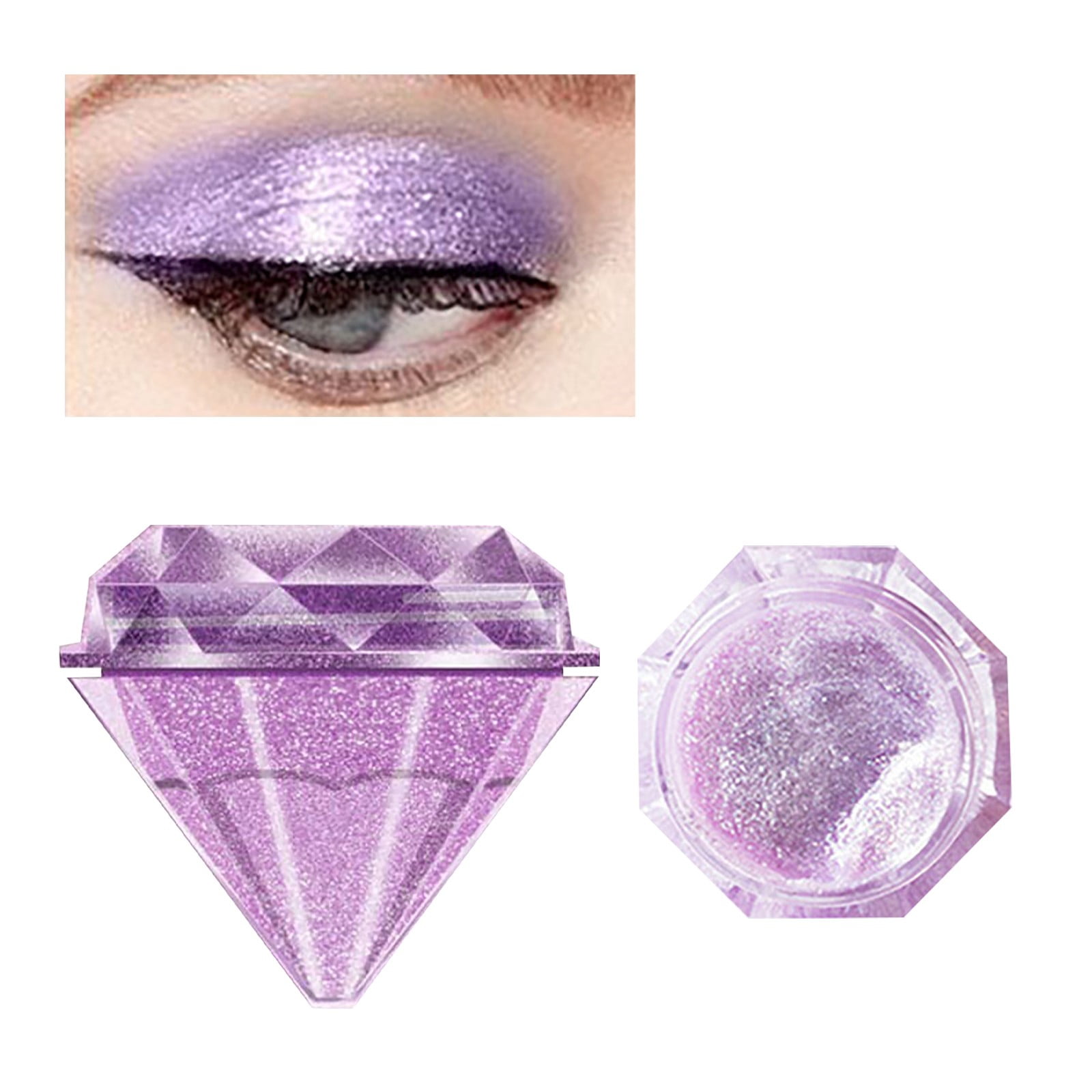 Ediodpoh Diamond Liquid Glitter Eyeshadow, Jelly Gel Eyeshadow Liquid ...