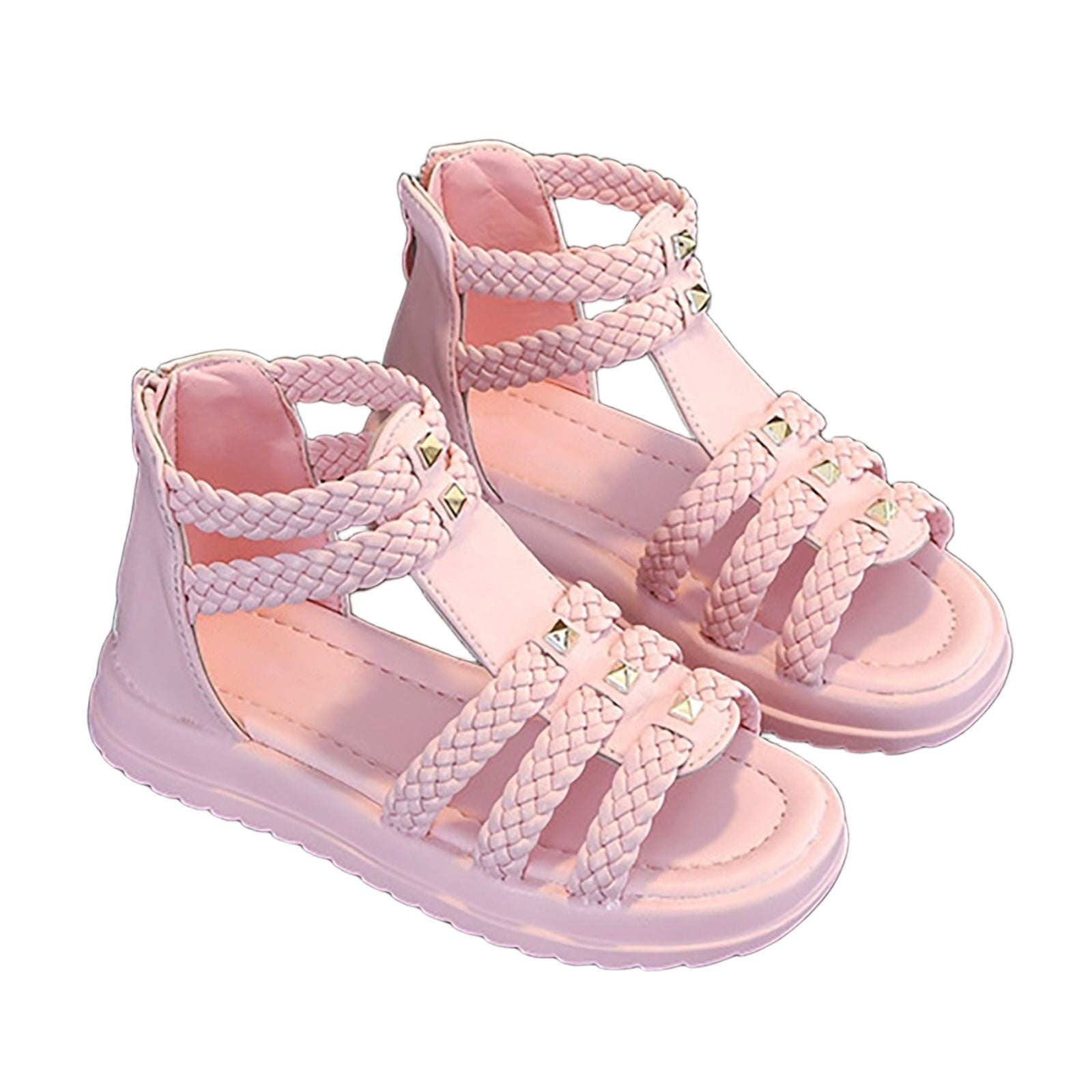 Ediodpoh Girls' Soft Sole Toe Sandals for Summer Girl Sandals Pink 15 - Walmart.com