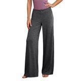 Ediodpoh High Waist Wide Leg Casual Pants Soft Stretch Yoga Pants Women ...