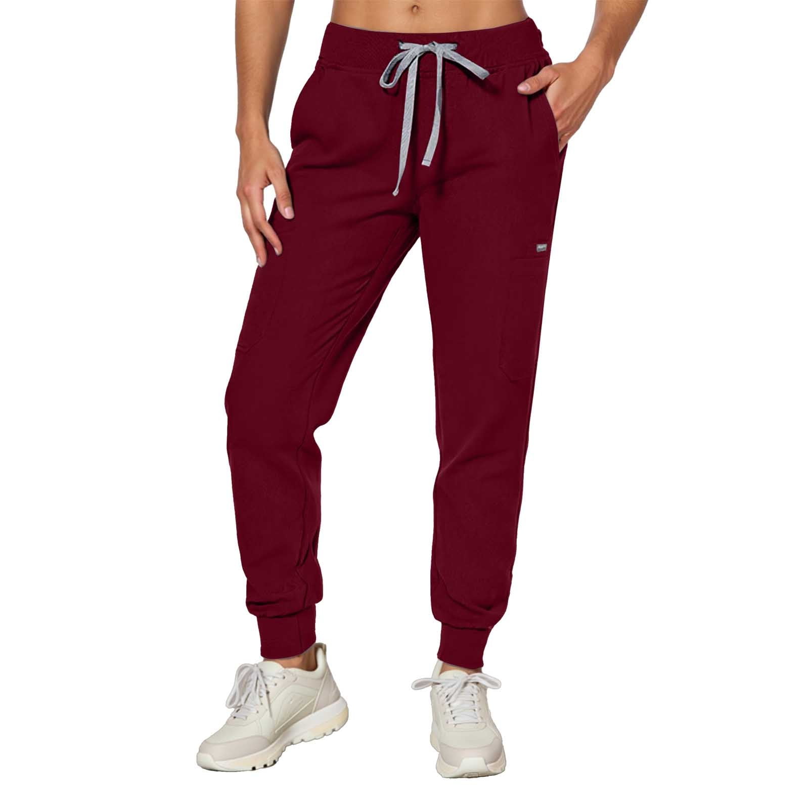 Ediodpoh Large Sized Workwear Casual Work Pants Women for Doctor and ...