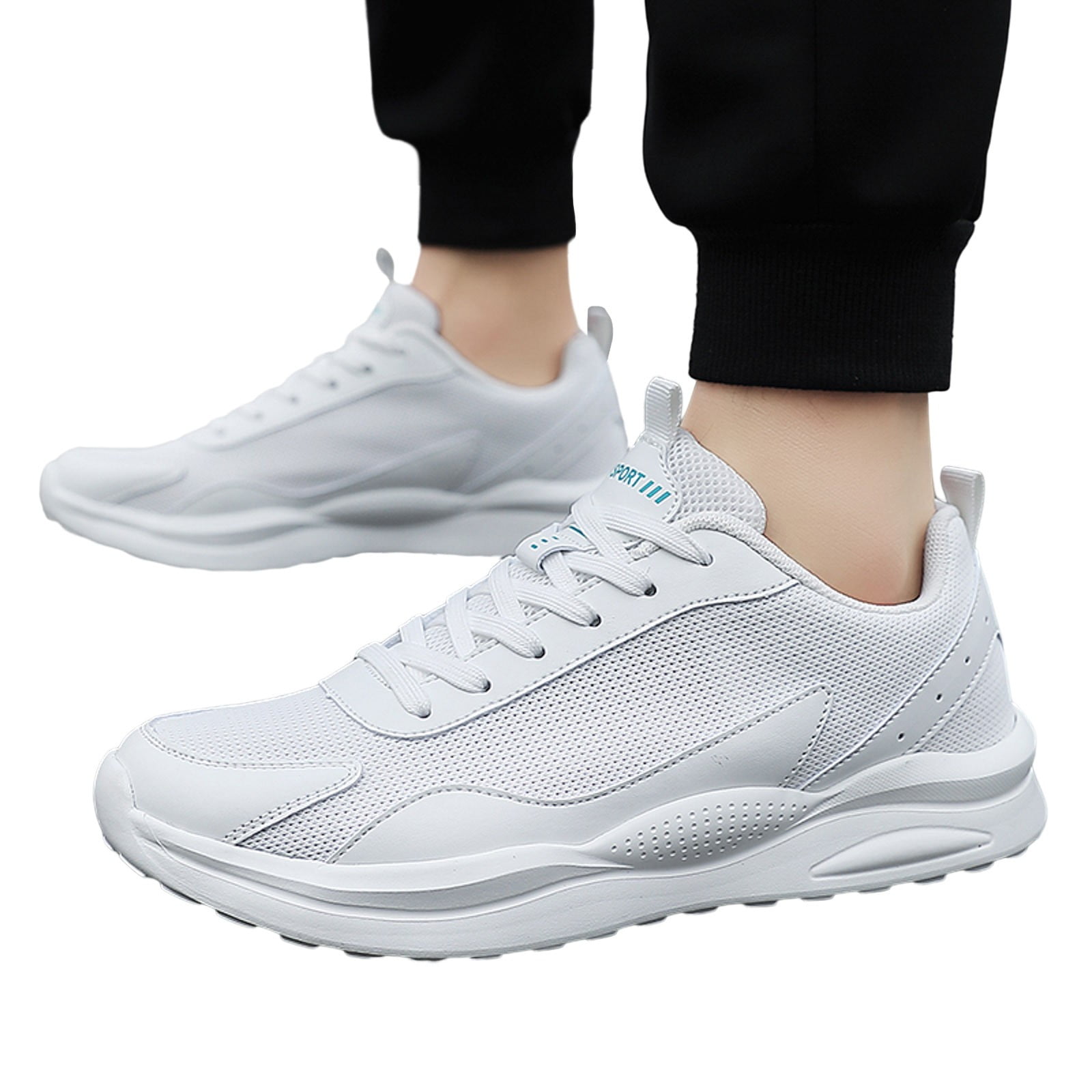 Ediodpoh Men Sports Shoes Fashionable and Solid Color The Pattern ...