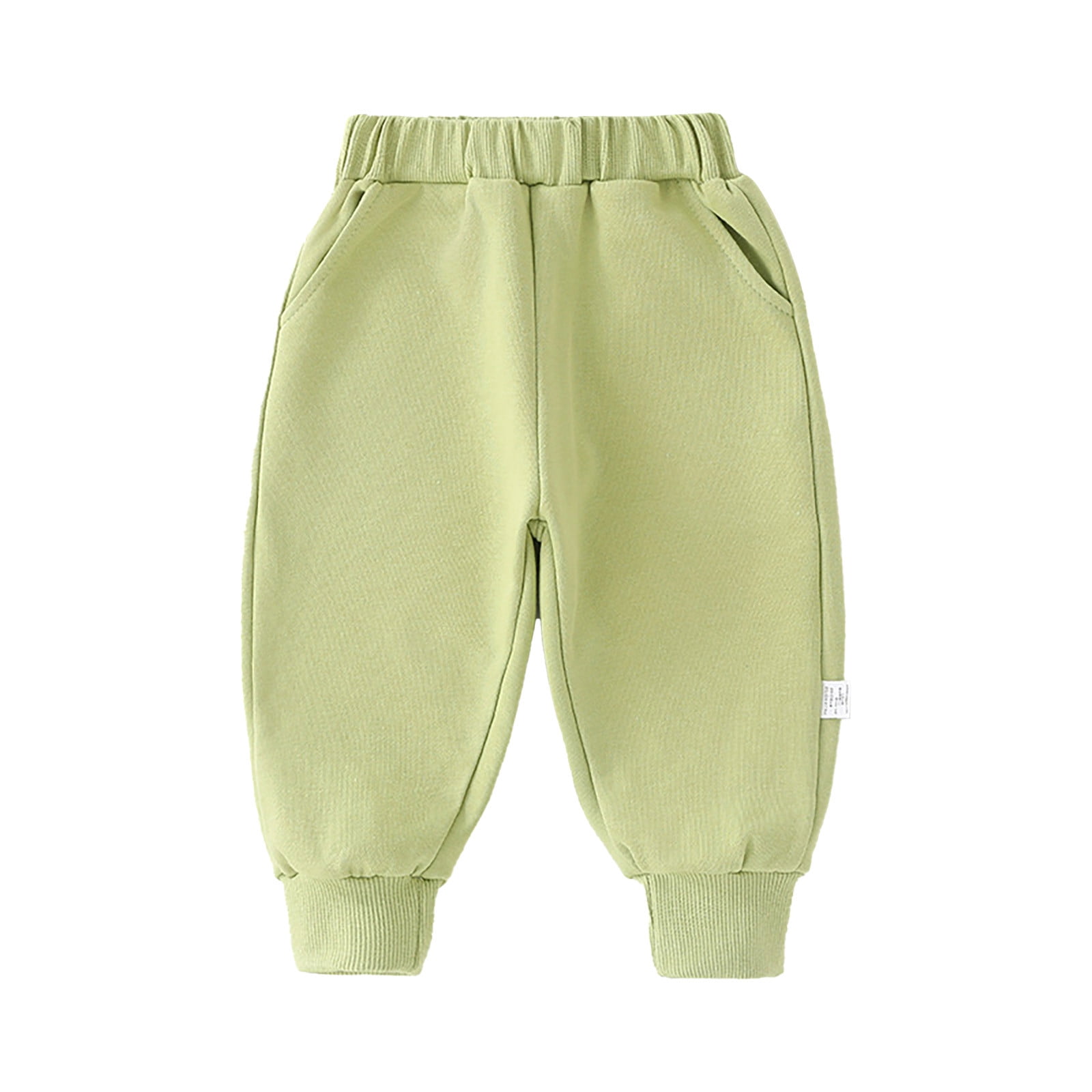 Ediodpoh Rope Elastic Waist Pants for Baby Girls Boy Children Spring ...